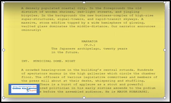 Screen Arts Assignment Help | Online Assignment Expert | Get Up to 50% Off